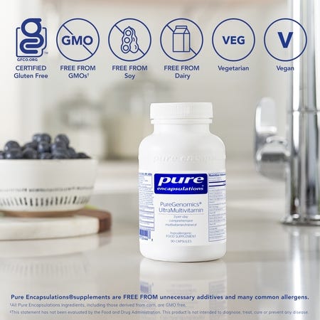 PureGenomics® UltraMultivitamin | Pure Encapsulations | Pure ...